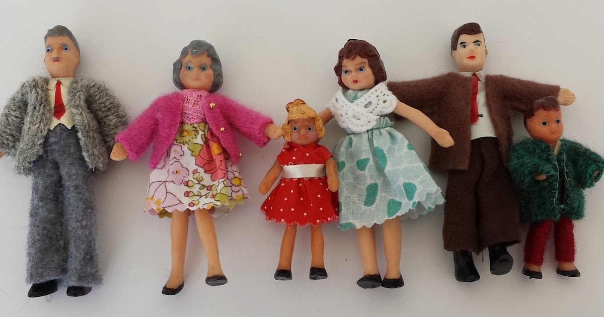 My Vintage Dollhouses Super Flaggs or.revamping Flagg dolls from the 1940s